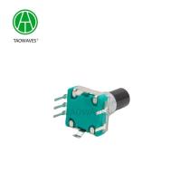 China 11mm Shaft Rotary Encoder EC11A21V01 With Contact Brush Type Operating System for sale