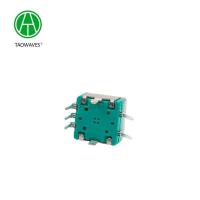 China EC11B33V01 Contact Brush 11cm Steel Ball Metal Encoder With Push Button for sale