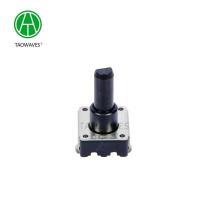 China 15mm Plastic Shaft Incremental Rotary Encoder For Volume Control Within 12/24 Pulses for sale