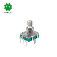 China EC16 16mm Incremental Rotary Encoder Metal Shaft Shaft Sleeve No Switch 12/24pulses for sale