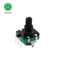 China Axle Sleeve Form 16mm Plastic Housing Rotary Encoder With Switch for sale