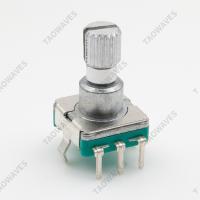China EC11 Metal Shaft Rotary Encoder With Push Button Rotary Switch From Taowaves for sale