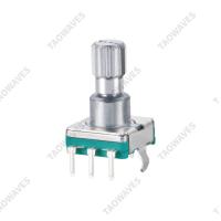 China EC11 Metal Shaft Rotary Encoder With Push Button Rotary Switch From Taowaves for sale