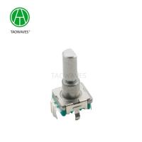 China Single Button Knob Reset Switch  11mm Rotary Encoder For Volume Control Car Audio for sale