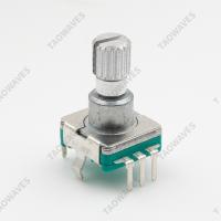 China EC11 Metal Shaft Rotary Encoder With Push Button Rotary Switch From Taowaves for sale