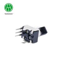 China Single Connection 9mm Insulated Shaft industrial Rotary Potentiometer B5K 50K for sale