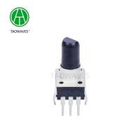 China Single Connection 9mm Insulated Shaft industrial Rotary Potentiometer B5K 50K for sale