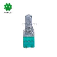 China Metal Shaft 5-Pin Stereo precision adjustable resistor potentiometer 9mm Laminated rotary for sale