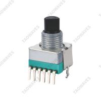 China 12mm Self Reset RS12 Rotary Route Switch for Speed Control Long Lasting Structure for sale