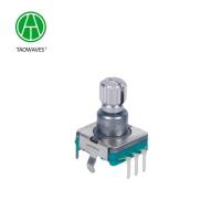 China Ec11 Rotary Switch ABC Switch With Axle Sleeve Custom Rotary Encoder Knob for sale