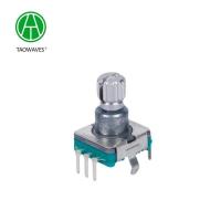 China Ec11 Rotary Switch ABC Switch With Axle Sleeve Custom Rotary Encoder Knob for sale