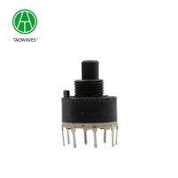 China 16mm Multiway Switch With Insulated Shaft Self Reset And Multi Way Structure for sale