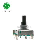 China 17mm Plastic Rotary Multi Way Shaft Switch Standard for sale
