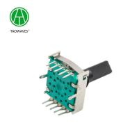 China 17mm Household Appliances Multiway Control Switch with Knob Operation 2-9 Positions for sale