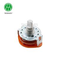 China 25mm Metal Shaft Rotary Route Switch Voltage Selector Switch Standard Compliance for sale