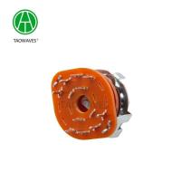China 25mm Metal Shaft Rotary Route Switch Voltage Selector Switch Standard Compliance for sale