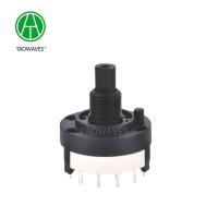 China Single Button 2-12 Positions RS26 Rotary Band Switch Position Switch for sale
