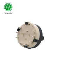 China Single Button 2-12 Positions RS26 Rotary Band Switch Position Switch for sale