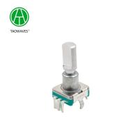 China Small Rotary Encoder Knob with Push Button for Audio Systems for sale