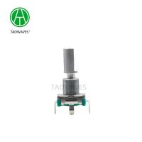 China Small Rotary Encoder Knob with Push Button for Audio Systems for sale