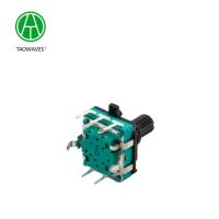 China Dual Rotary Encoder with Ec11 Housing and Push Switch for sale