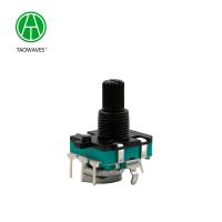 China Dual Rotary Encoder with Ec11 Housing and Push Switch for sale
