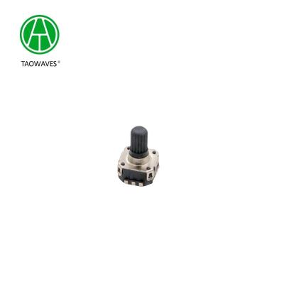 China Adjustable Ec11 Type Rotary Encoder Module with Built-in Tactile Switch for sale
