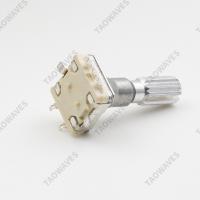 China Carbon Film Potentiometer Encoder Voltage Output Custom Shaft Resistance Rotary Potentiometer Axle Sleeve Type Potentiometer for sale