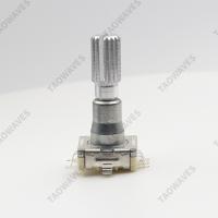China Carbon Film Potentiometer Encoder Voltage Output Custom Shaft Resistance Rotary Potentiometer Axle Sleeve Type Potentiometer for sale