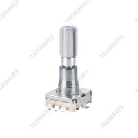 China Carbon Film Potentiometer Encoder Voltage Output Custom Shaft Resistance Rotary Potentiometer Axle Sleeve Type Potentiometer for sale