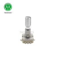 China Axonia Ec11e Series Plug-in Rotary Encoder Ec11e15244G1 Model 11mm Metal Shaft Single Shaft Knurled Switch Electronic Component for sale
