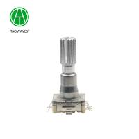 China Axonia Ec11e Series Plug-in Rotary Encoder Ec11e15244G1 Model 11mm Metal Shaft Single Shaft Knurled Switch Electronic Component for sale