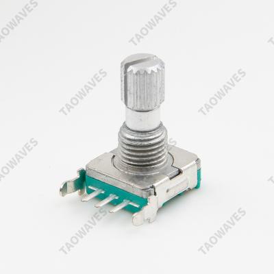 China Customization Ec11 Rotary Encoder 15/20mm Half Shaft with Switch Digital Potentiometer Meihua Ice for sale