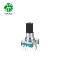 China 360-Degree Rotary Knob Incremental Encoder Ec11 12 16 with Switch Rotary Encoder Installation Form Axle Sleeve Type 11mm for sale