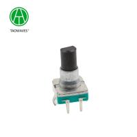 China 360-Degree Rotary Knob Incremental Encoder Ec11 12 16 with Switch Rotary Encoder Installation Form Axle Sleeve Type 11mm for sale