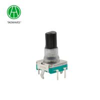 China 360 deg Rotary Knob Incremental Encoder Ec11 12 16 with Switch Signal Output Voltage Output Empty Type for sale