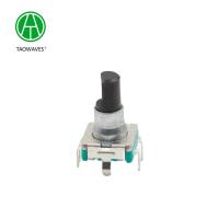 China Contact Brush Type 360 Degree Incremental Rotary Encoder Ec11 12 16 with Switch for sale
