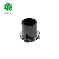 China Customizable Analog Encoder with Switch for Panel Controls Axle Sleeve Type Empty Type Working Principle Incremental for sale
