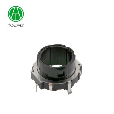 China EC28B10V02 Compatible Mini Dual Encoder with Push Button and Shaft Mount Customization Supported for sale