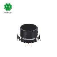 China EC28B10V02 Compatible Mini Dual Encoder with Push Button and Shaft Mount Customization Supported for sale