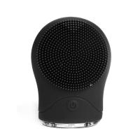 China Customize Electric Silicone Facial Cleansing Brush Face Vibrating Massager Deep Cleaning Brush for sale