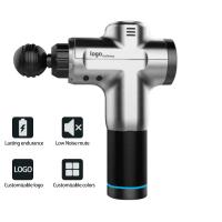 China Rechargeable Multi Function Fascia Massage Gun For Muscle Relaxation for sale