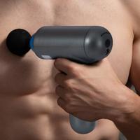 China 12V Adjustable Fascia Massage Gun Handheld For Deep Muscle Tissue for sale