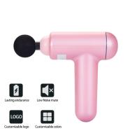 China 2000mAh Portable Muscle Fascia Massage Gun With 6 Speeds 4 Massage Heads for sale