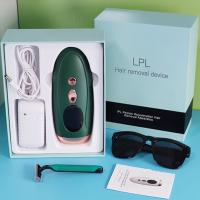 China 24W Green Handheld Laser Hair Removal Device , IPL Hair Remover Portable for sale