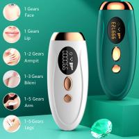 China 12V 2A Mini Portable Handheld Laser Hair Remover IPL Home Use for sale