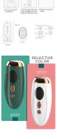 China IPL 990, 000 Flashes Handheld Laser Hair Remover Permanent Painless for sale