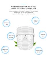 China Skin Spa PDT LED Therapy Mask 150mAh Battery Skin Whitening for sale