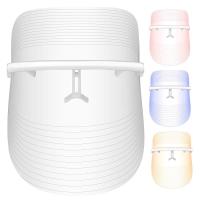 China 3 Color Portable LED Therapy Mask USB Rechargeable Salon Use for sale