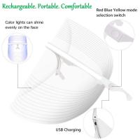 China Photon Light Therapy LED Beauty Mask FCC Ceritified With Neck for sale